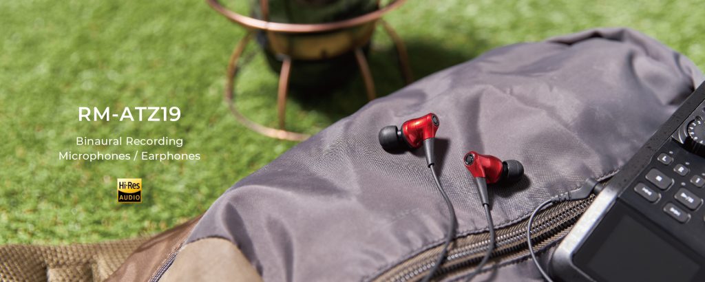 ハイレゾ録音対応 気軽にバイノーラル録音が可能なイヤホン型マイク 「RM-ATZ19」を5月中旬より発売！ - radius｜ラディウス株式会社 オーディオ・デジタル音響機器 ...